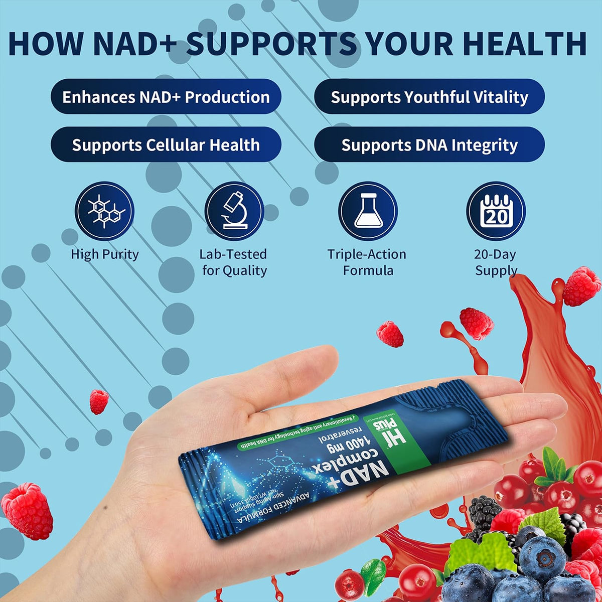Resveratrol for enhanced cellular health