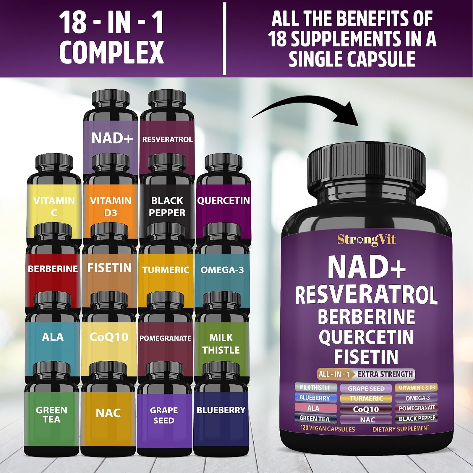 Resveratrol for enhanced cellular health