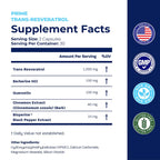 Resveratrol for enhanced energy levels