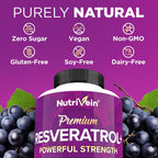 Resveratrol for healthy aging support