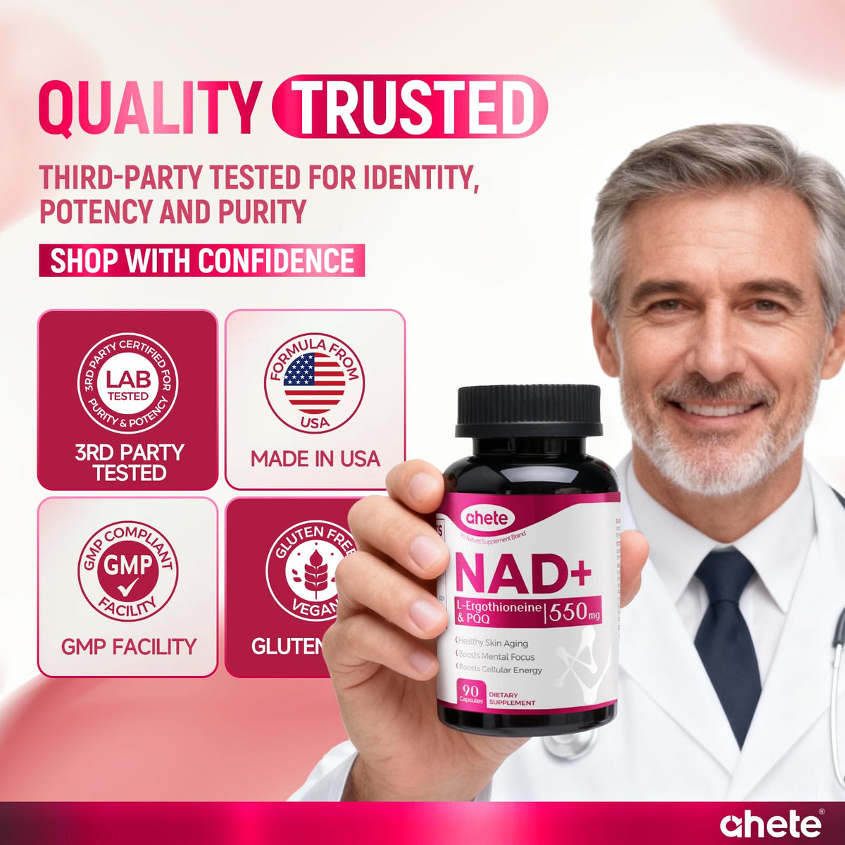 Resveratrol for healthy aging support