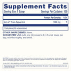 Resveratrol powder for healthy aging