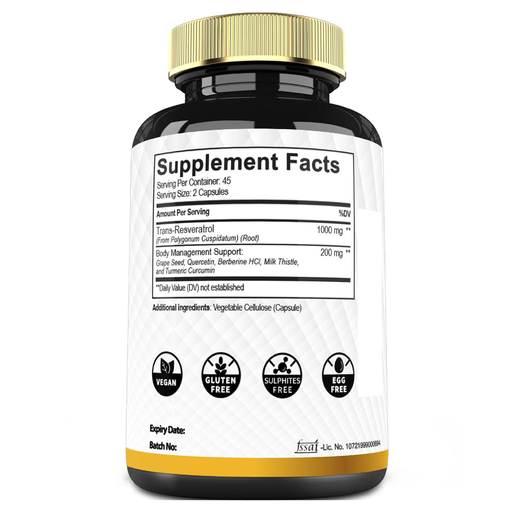 resveratrol supplement for active lifestyle
