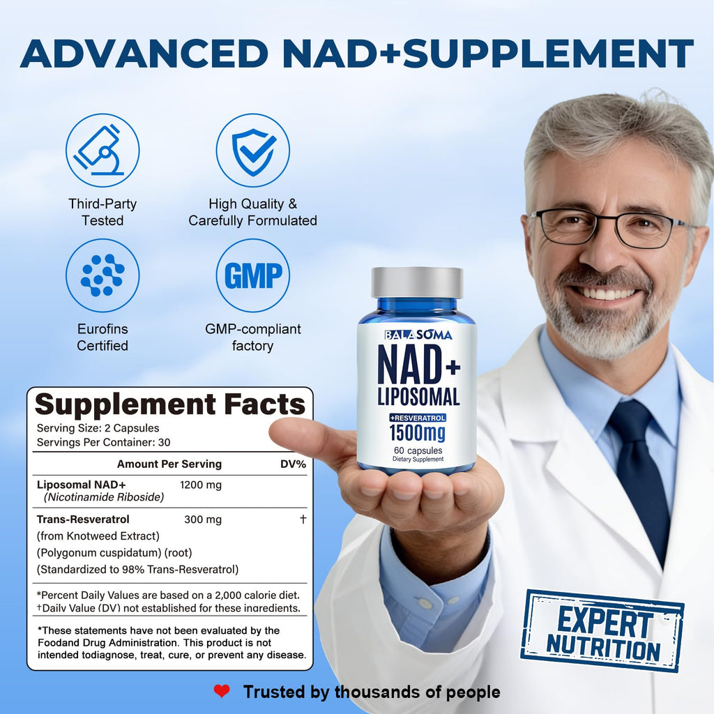 Resveratrol supplement for healthy aging