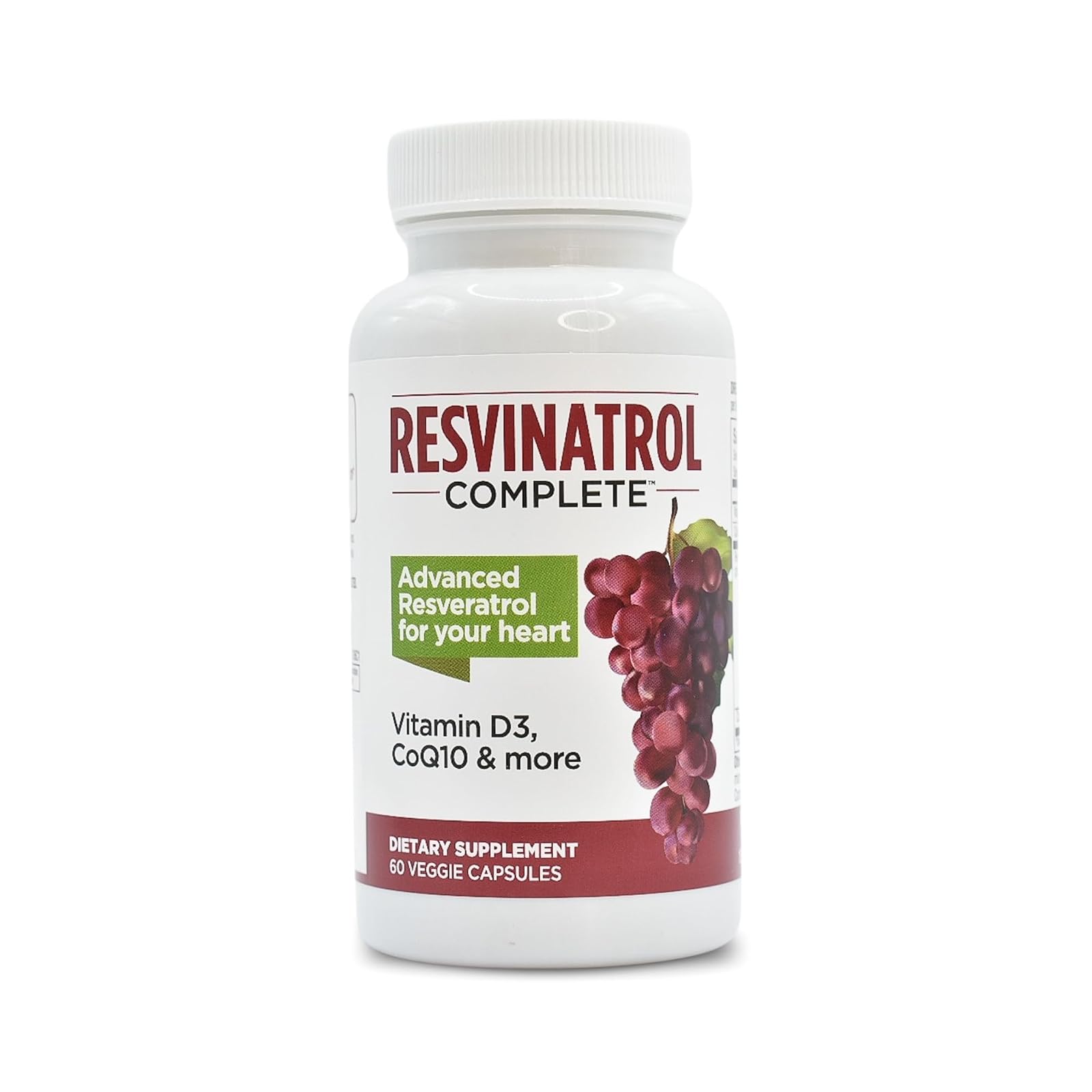 Resveratrol supplement for heart health