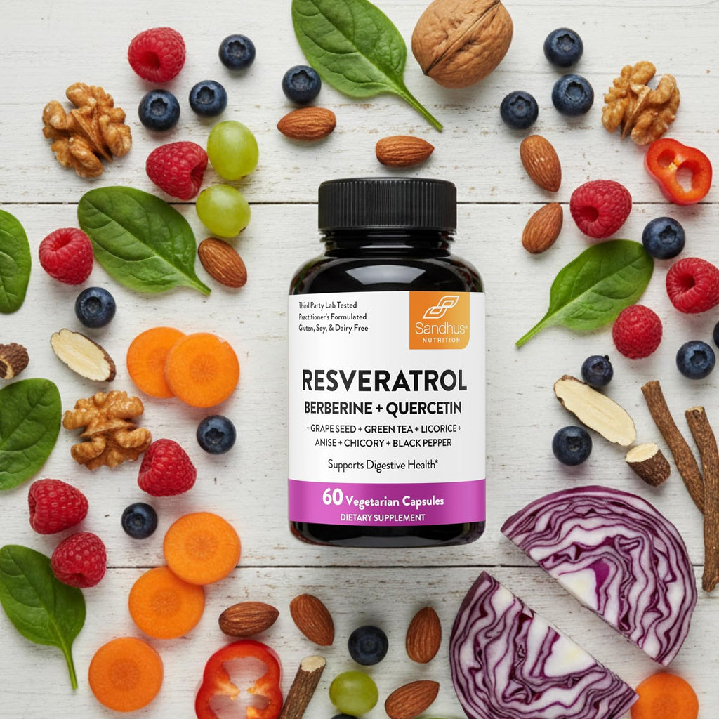 resveratrol with berberine for wellness
