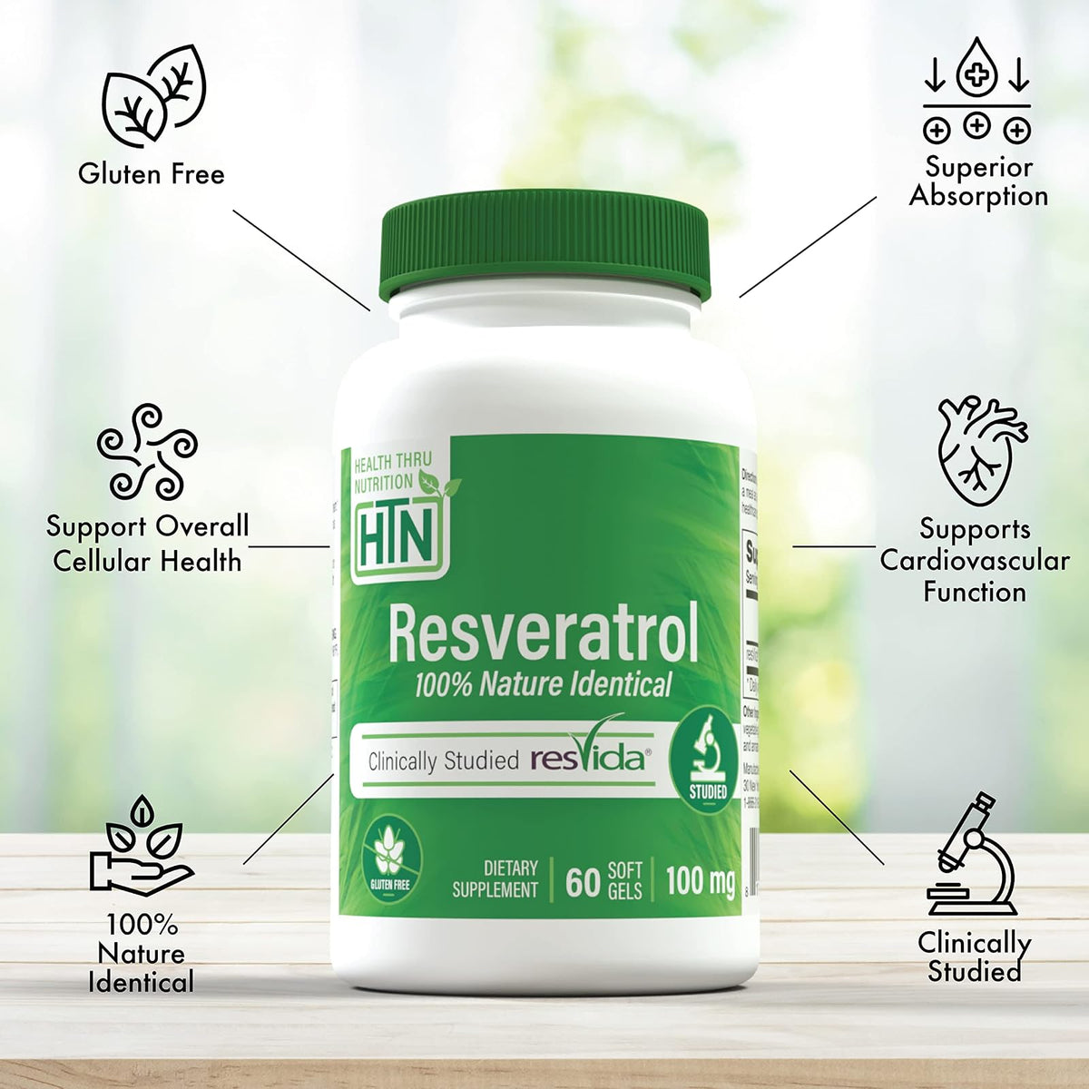 ResVida antioxidant benefits for wellness