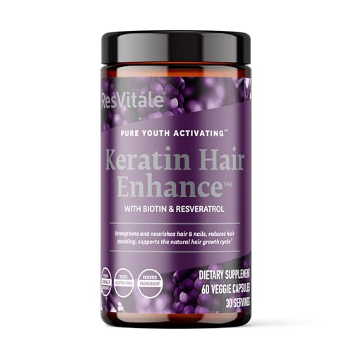 ResVitále keratin capsules for healthy hair