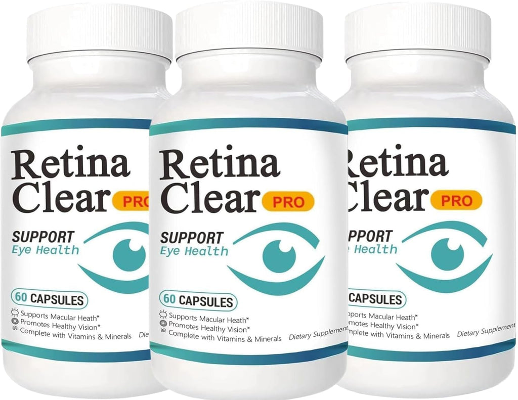 Retina Clear Pro Eye Supplement capsules