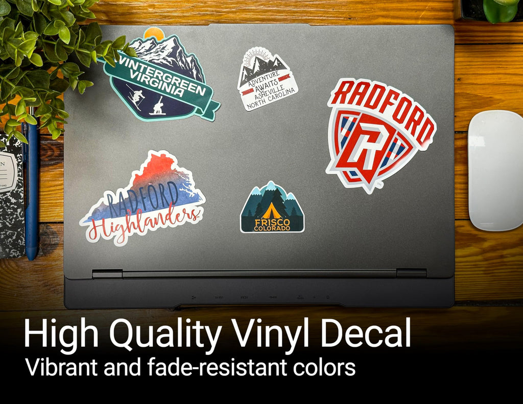 Retro neon Hawthorn sticker design