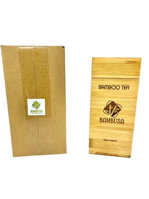 reusable bamboo box for tea storage