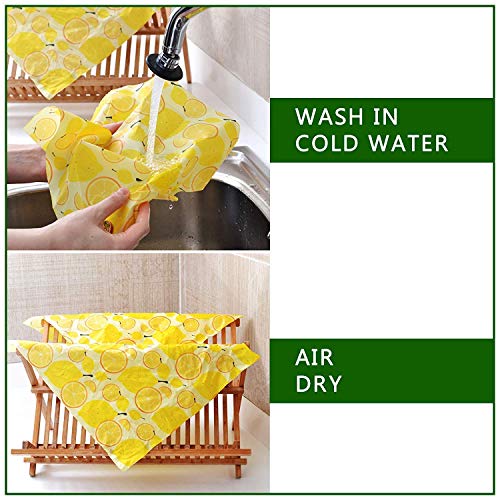 reusable beeswax wraps for sustainable lifestyle