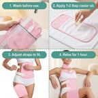 reusable castor oil pack wraps