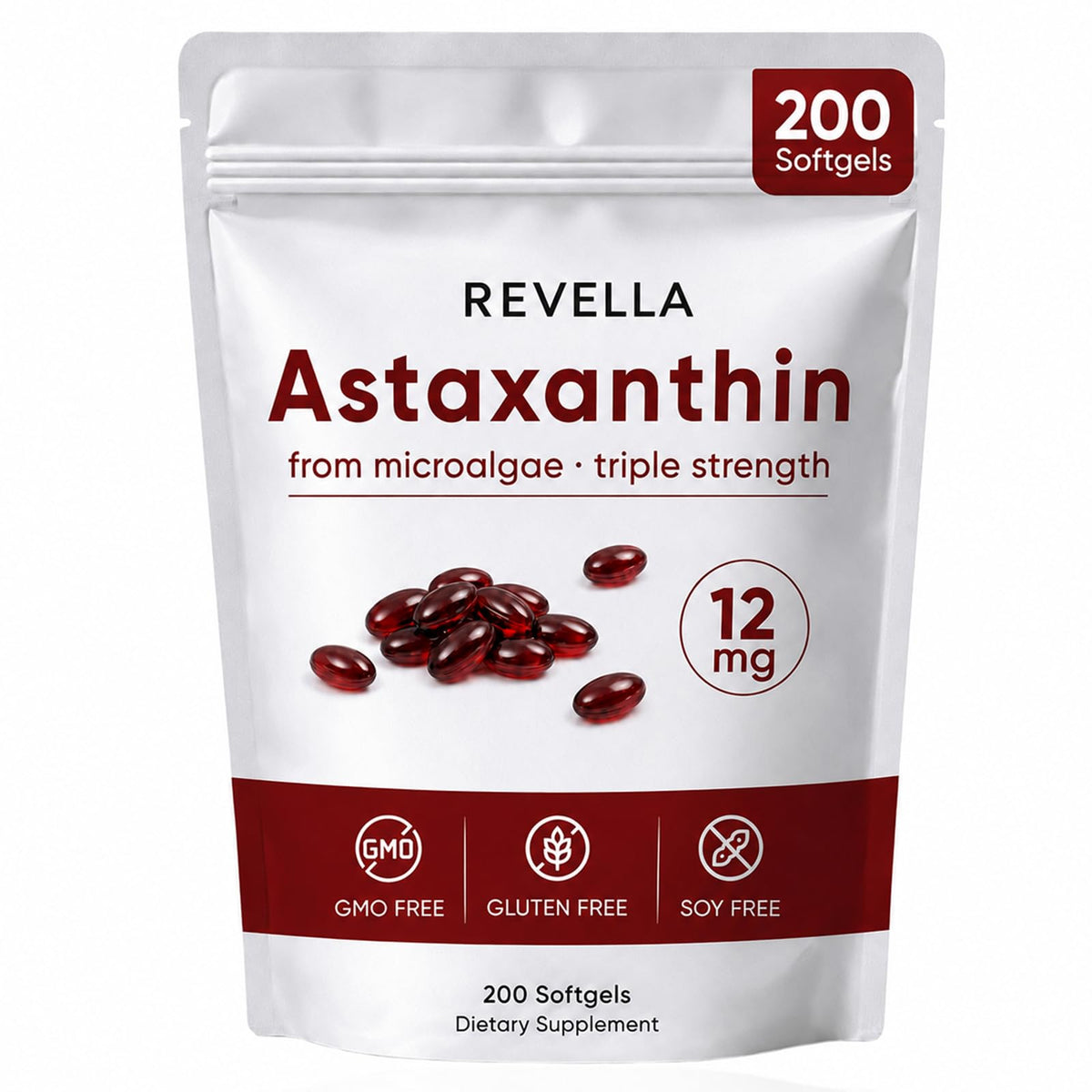 Revella Astaxanthin 12 mg softgels