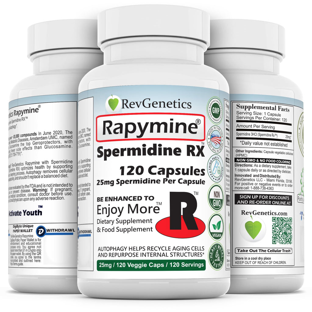 REVGENETICS Spermidine 3000mg benefits