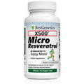 REVGENETICS X500 Trans-Resveratrol capsules