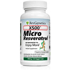 REVGENETICS X500 Trans-Resveratrol capsules