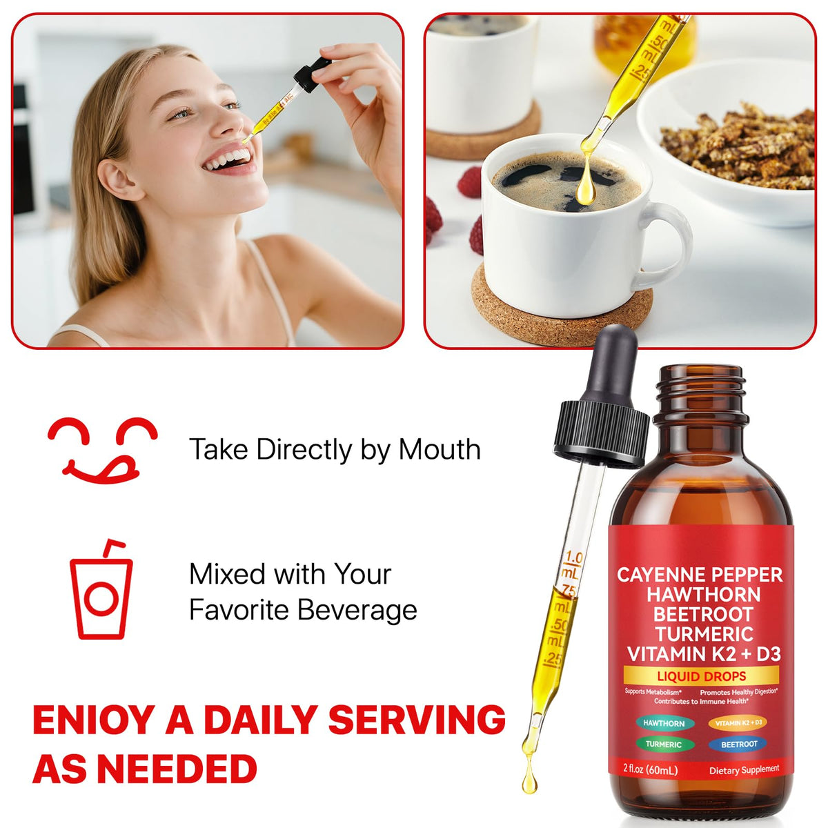 Reviglam cayenne drops for cooking