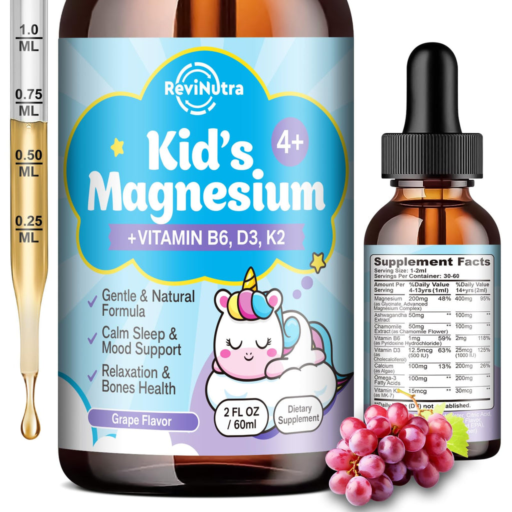 ReviNutra kids magnesium glycinate drops