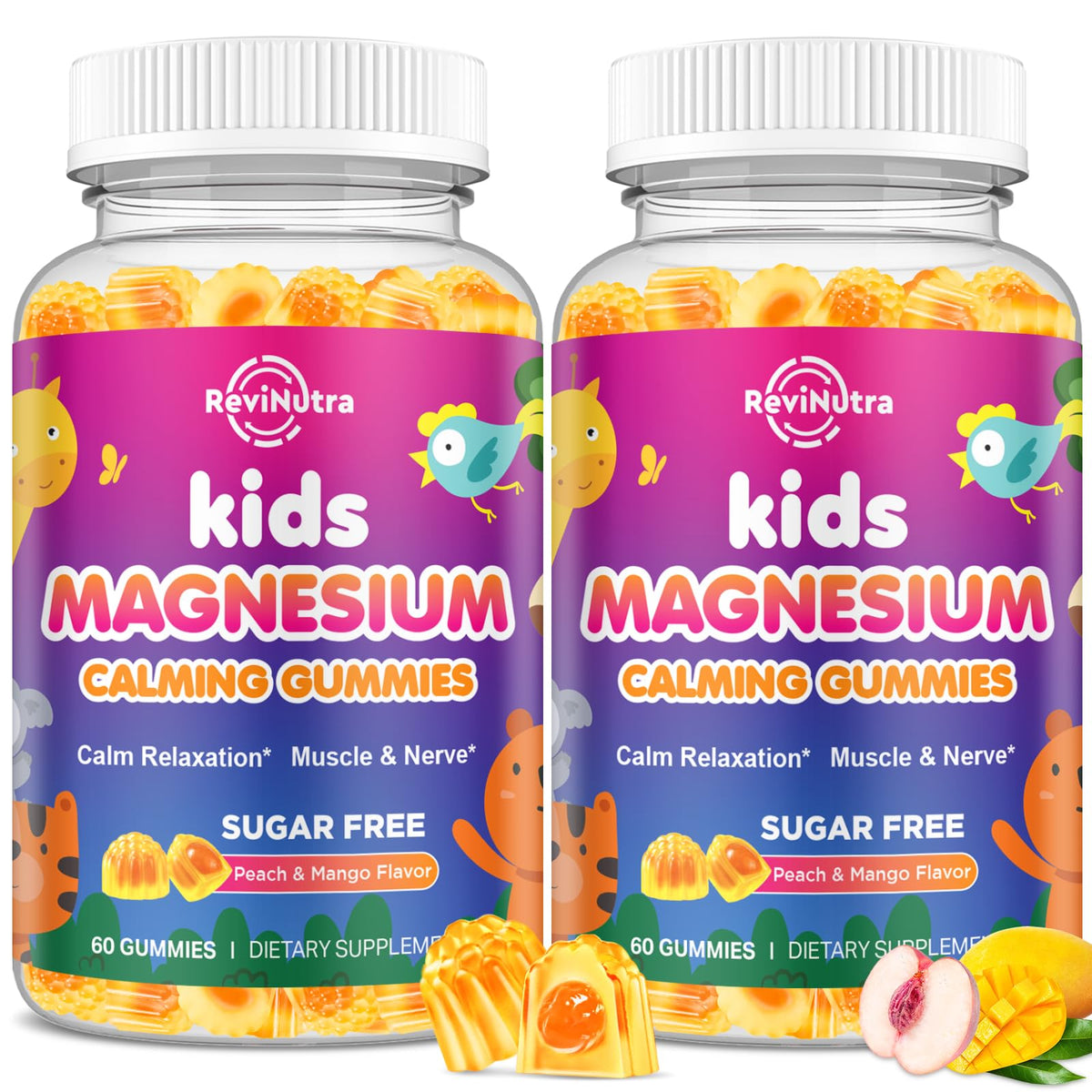 ReviNutra kids magnesium gummies