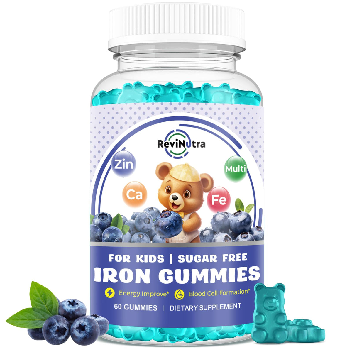 ReviNutra kids multivitamin gummies