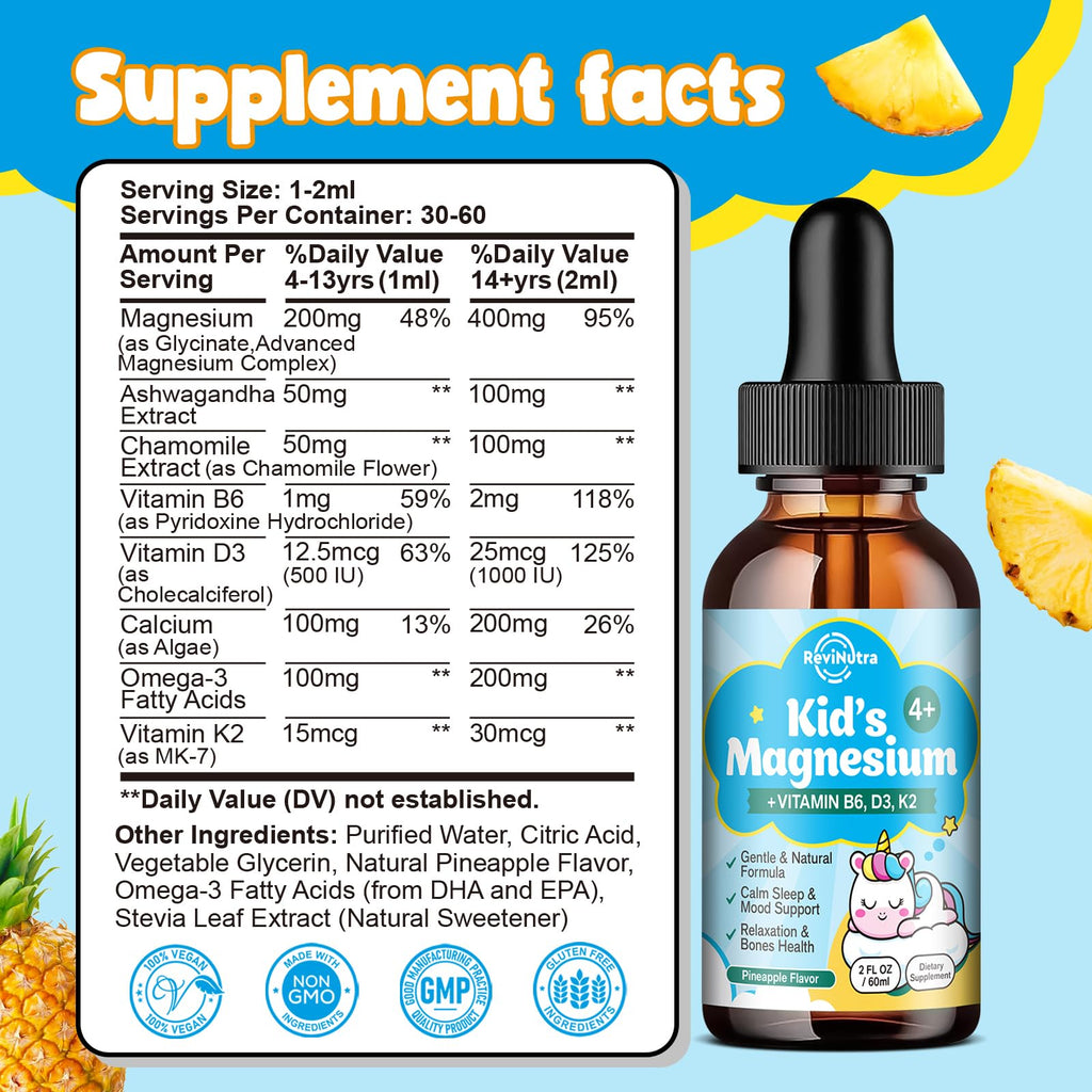 ReviNutra magnesium drops for relaxation
