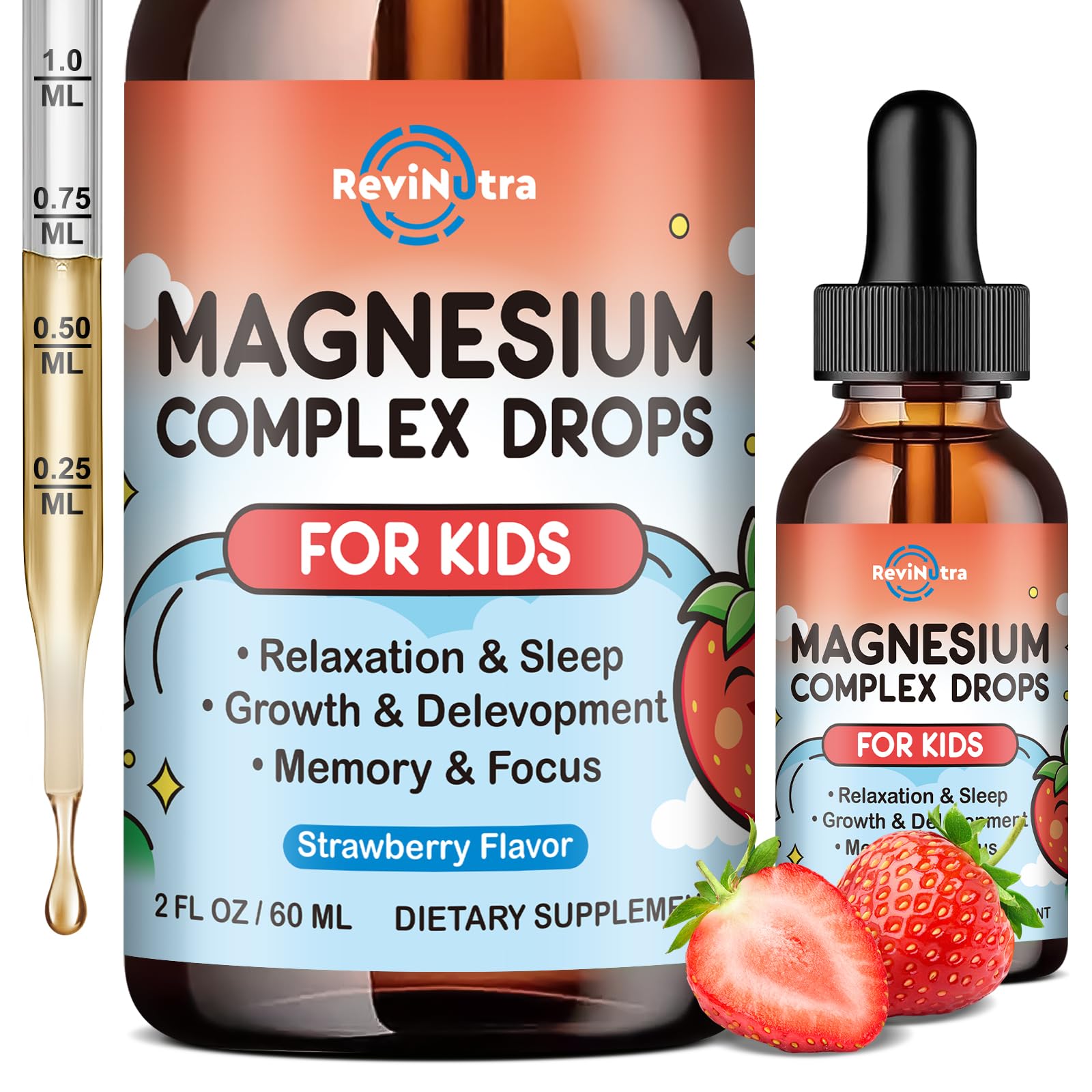 ReviNutra magnesium glycinate for kids