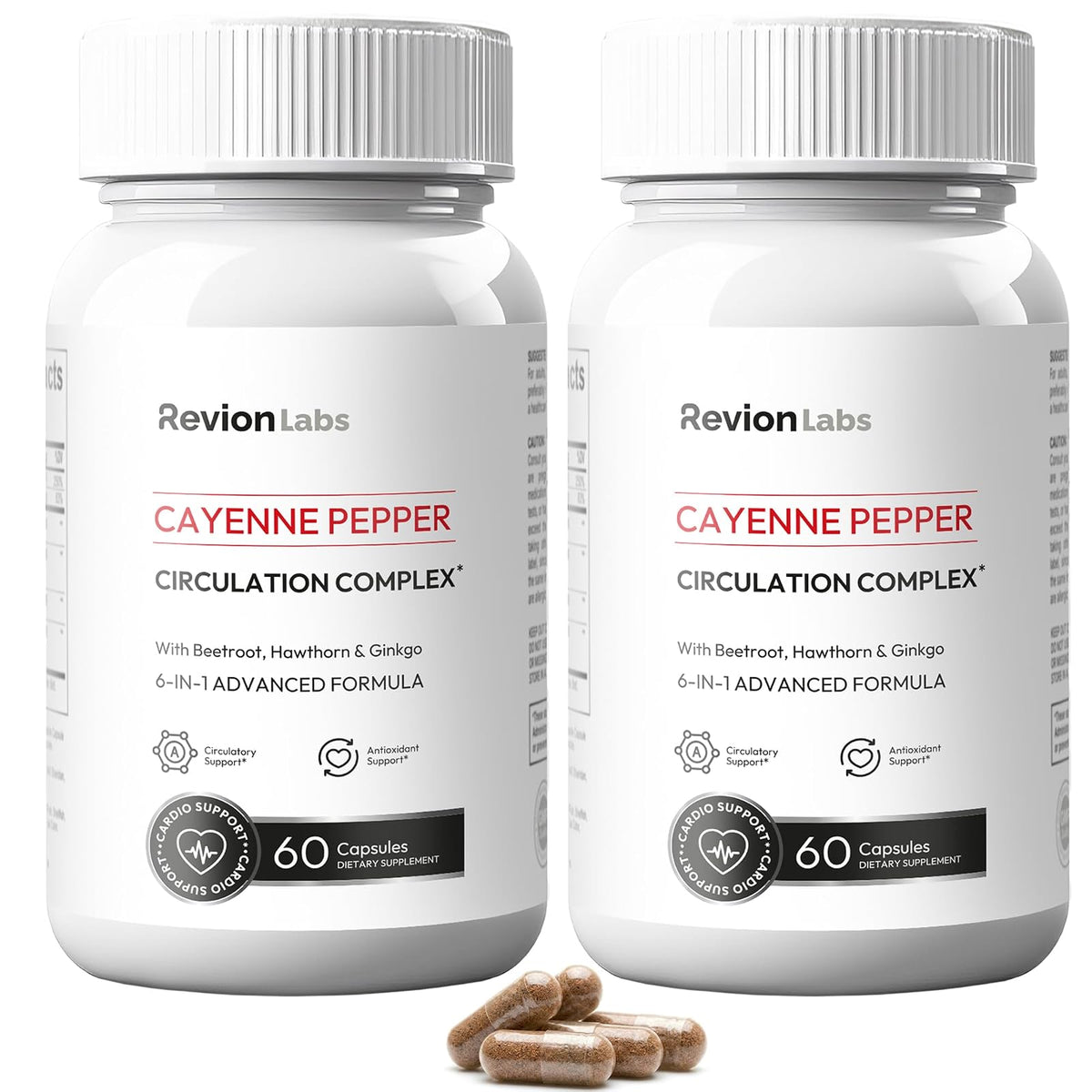 Revion LABS cayenne pepper capsules