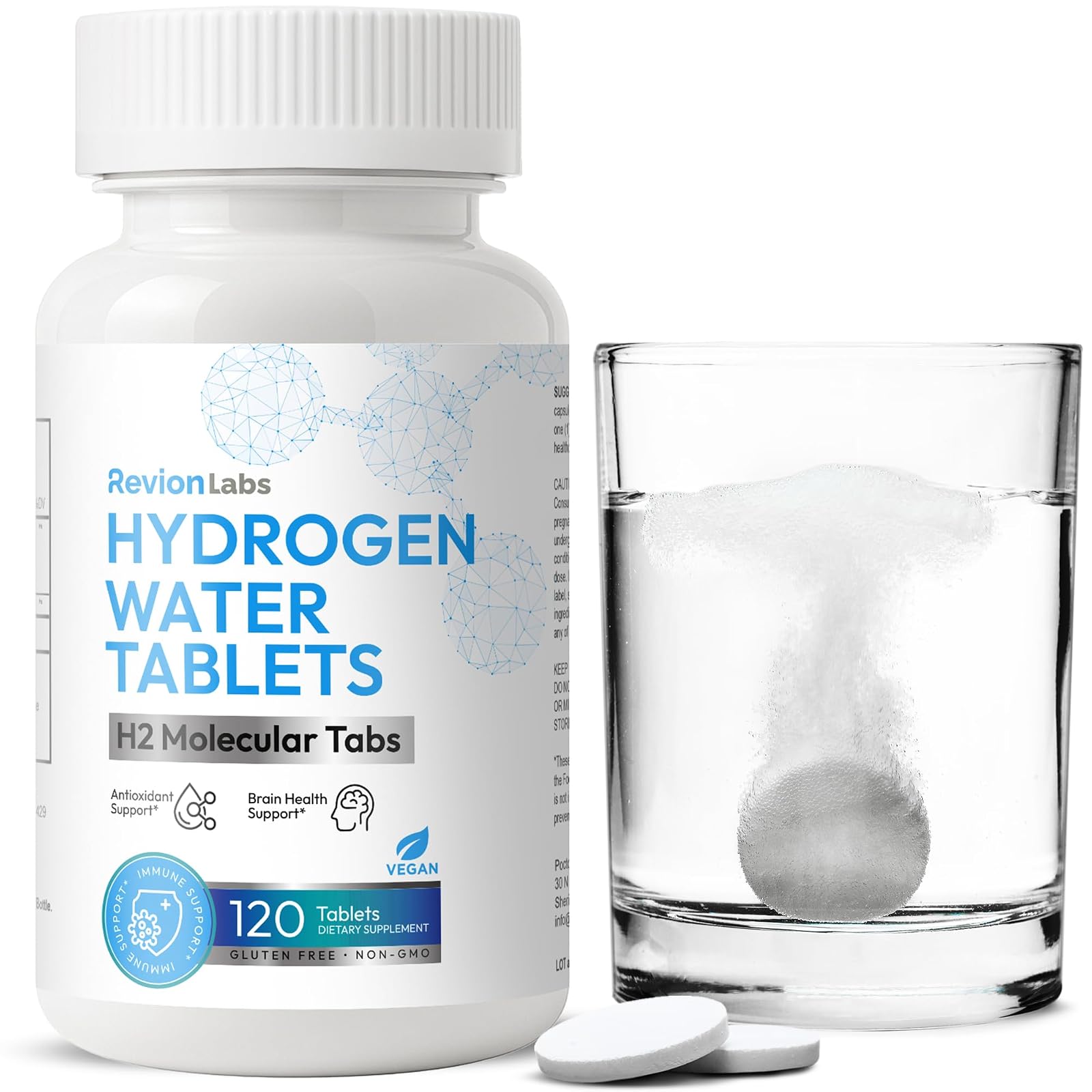 RevionLabs hydrogen water tablets benefits