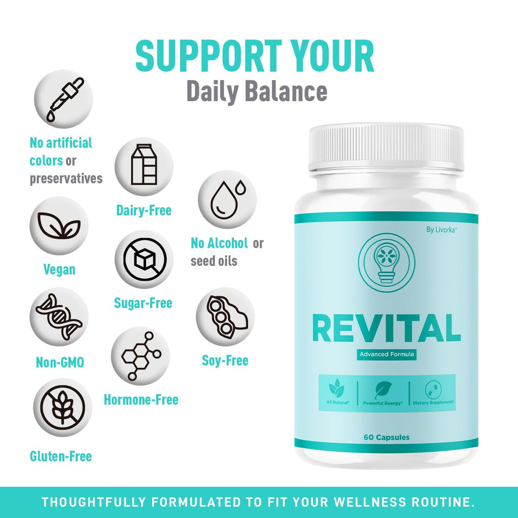 Revital capsules for immune support
