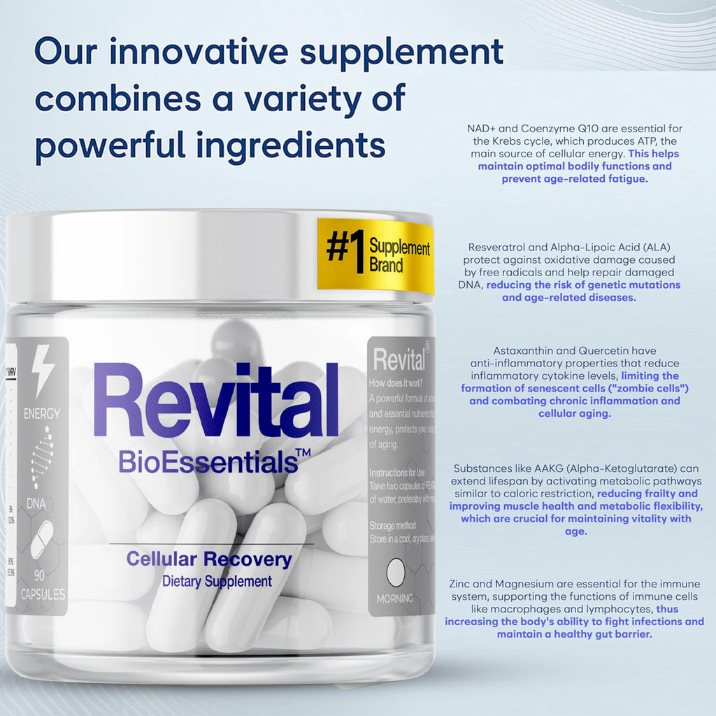 Revital health boost with NAD+