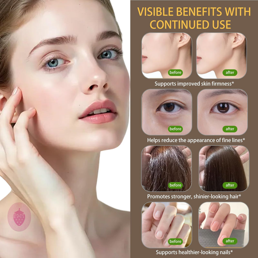 Revitalize skin with collagen patches