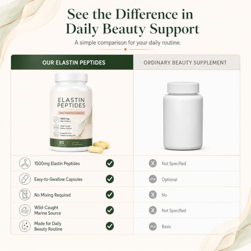 revitalize skin with elastin peptides