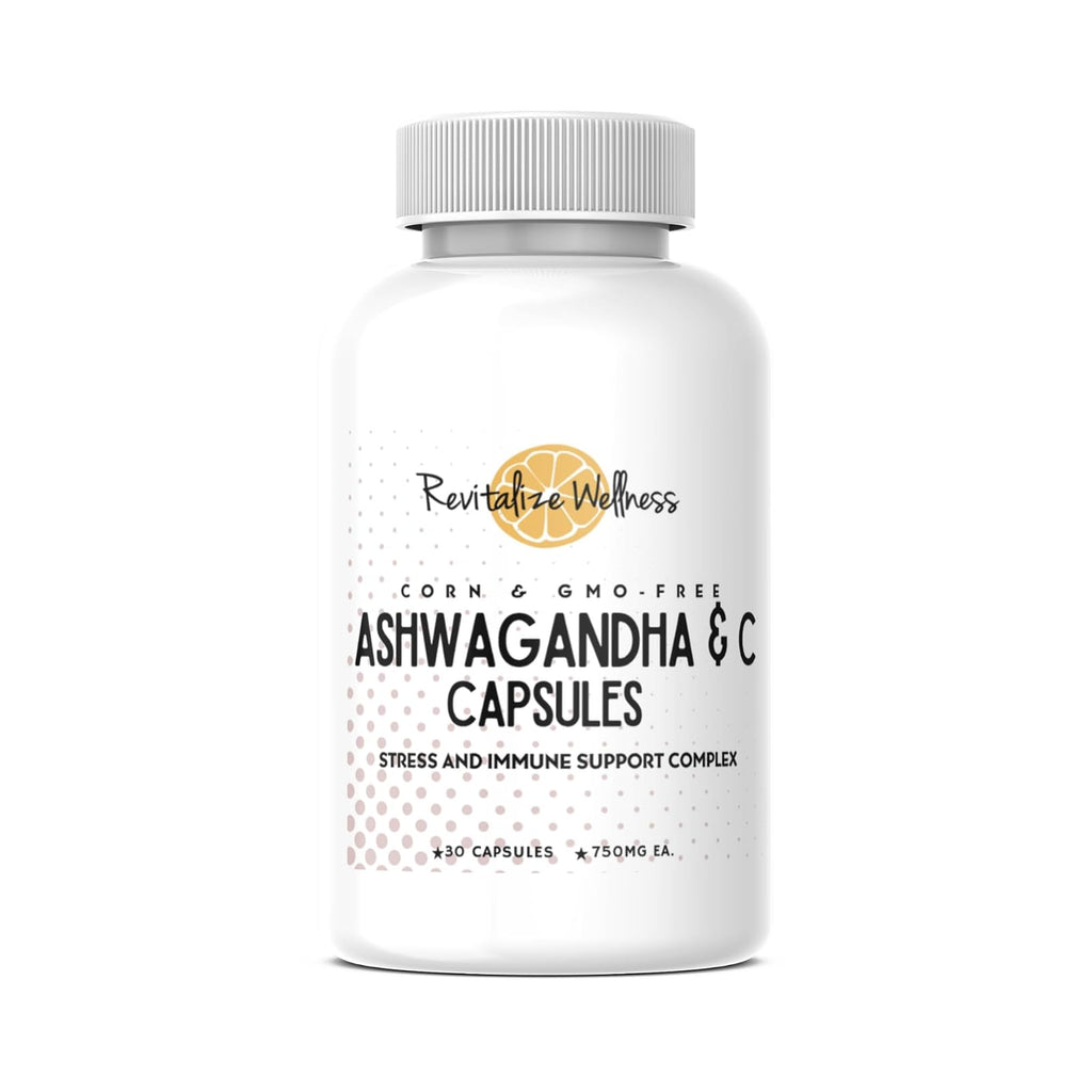 Revitalize Wellness Ashwagandha capsules