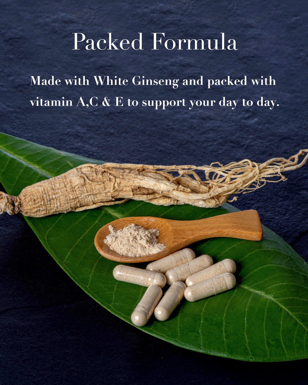 revitalize with panax ginseng