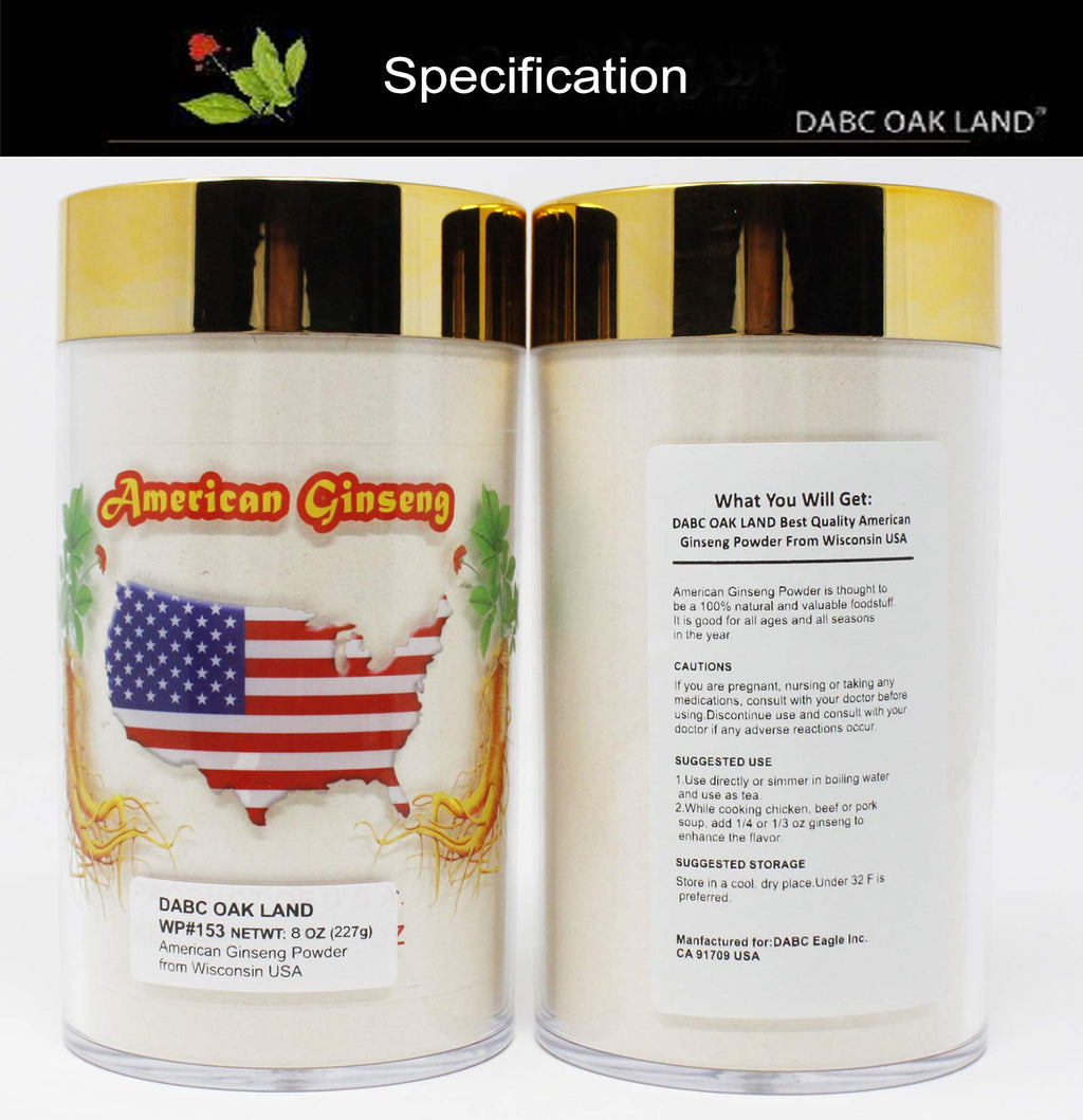 Revitalize with premium ginseng powder