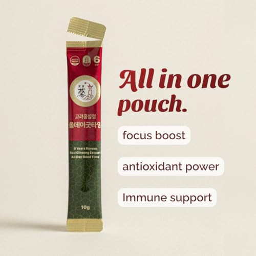 revitalize with red ginseng sticks