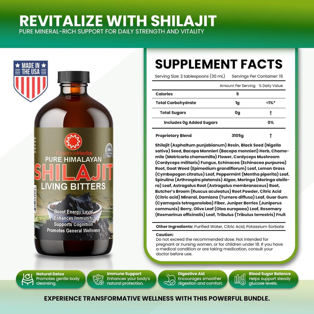 revitalize with shilajit liquid