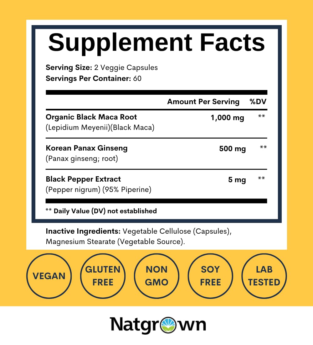 revitalizing ginseng and maca blend