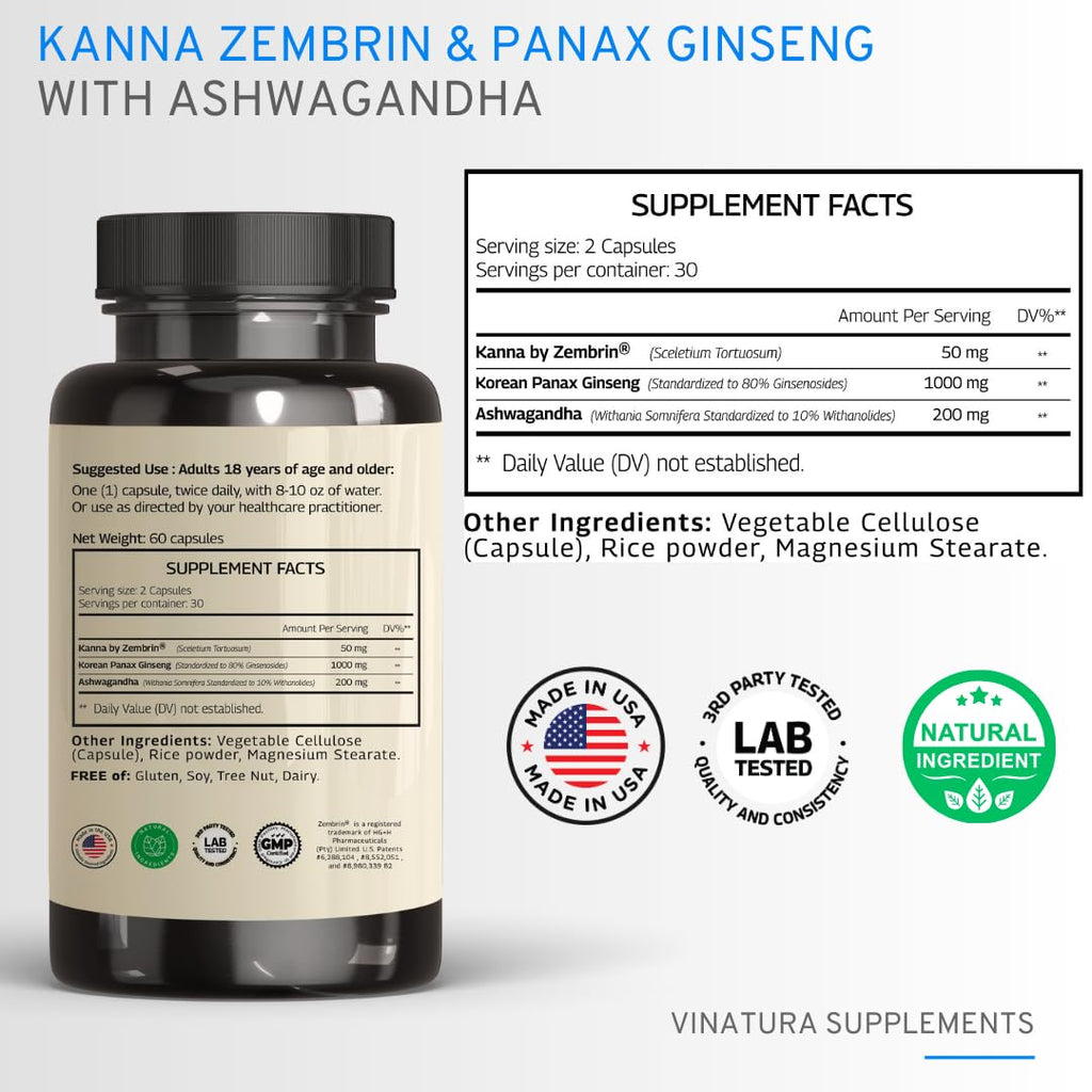 Revitalizing ginseng blend for wellness