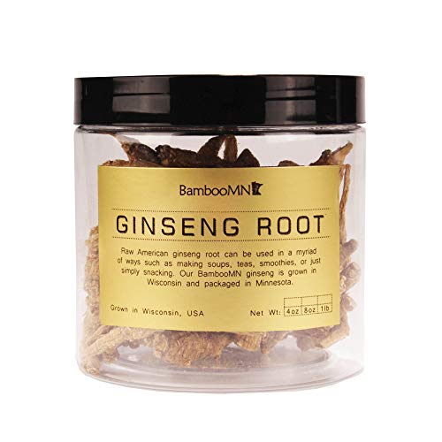 revitalizing ginseng root for energy