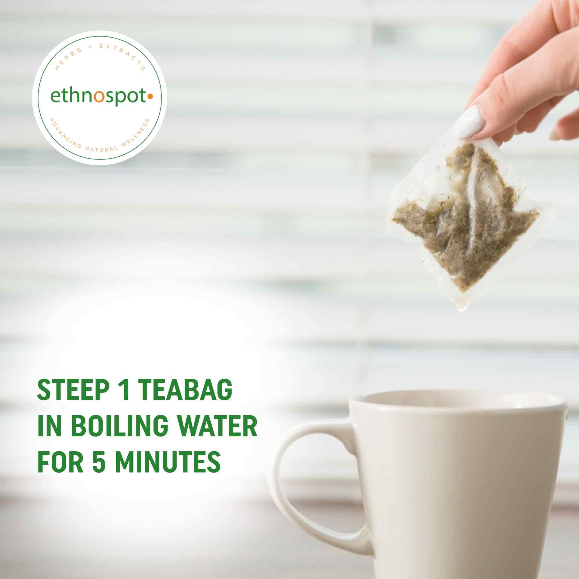 revitalizing ginseng root tea bags