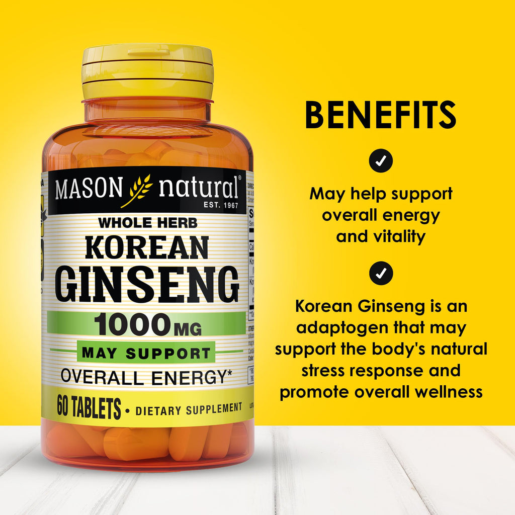 Revitalizing ginseng supplement for vitality