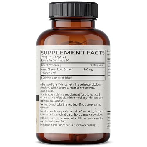 revitalizing ginseng supplement for vitality