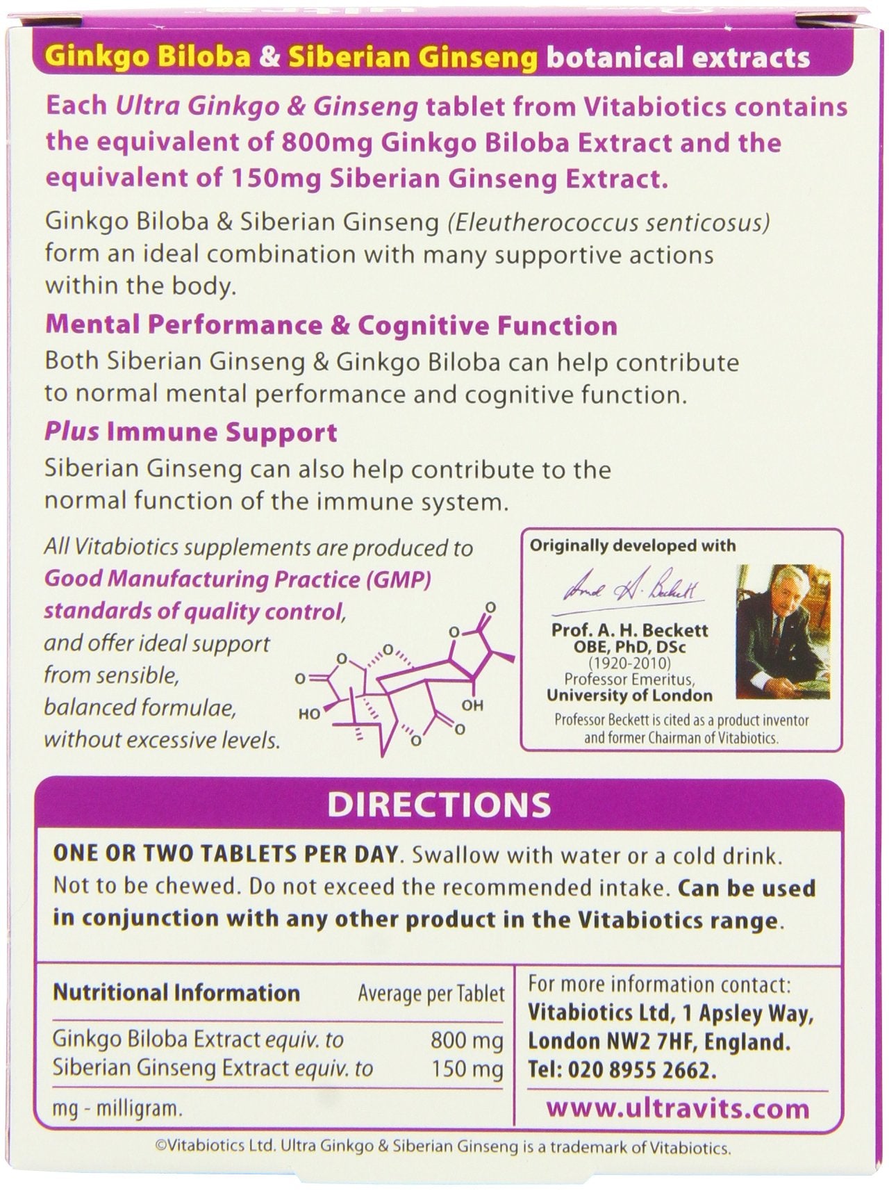 revitalizing ginseng tablets for health