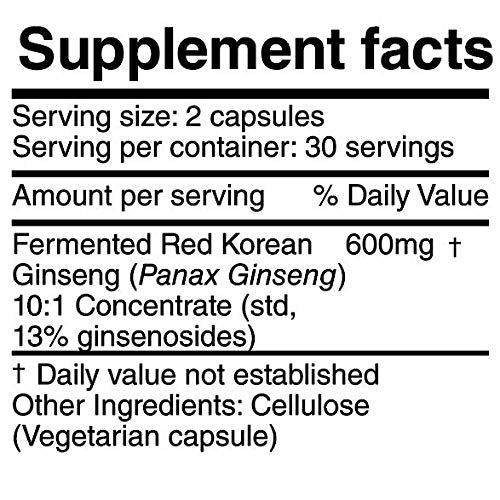 revitalizing herbal ginseng supplement