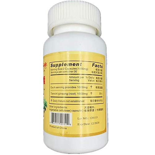 revitalizing herbal ginseng supplement