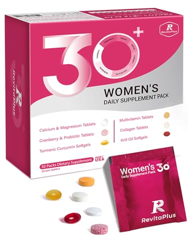 RevitaPlus multivitamin for women packs