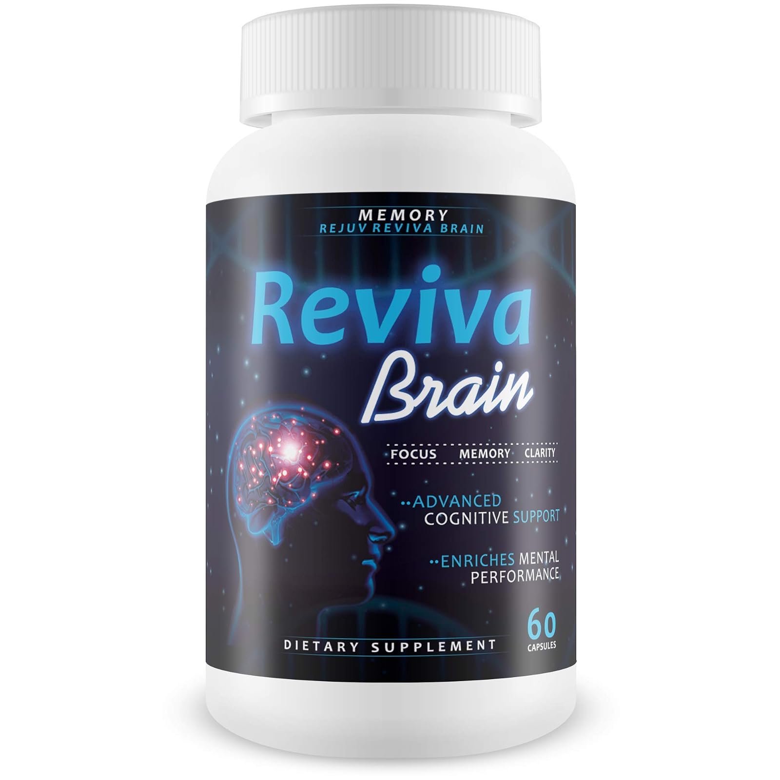 Reviva Brain Memory Rejuv capsules for cognitive support