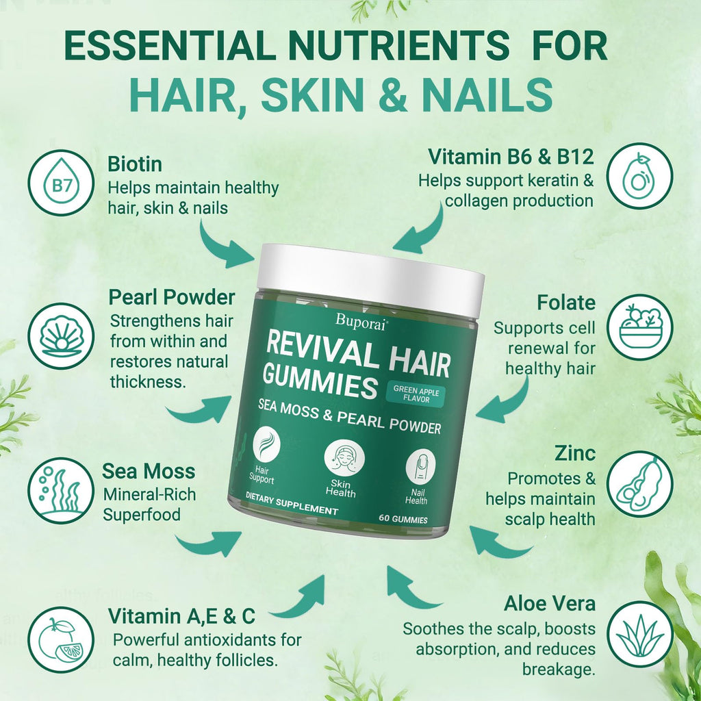 Revival Hair gummies for daily wellness